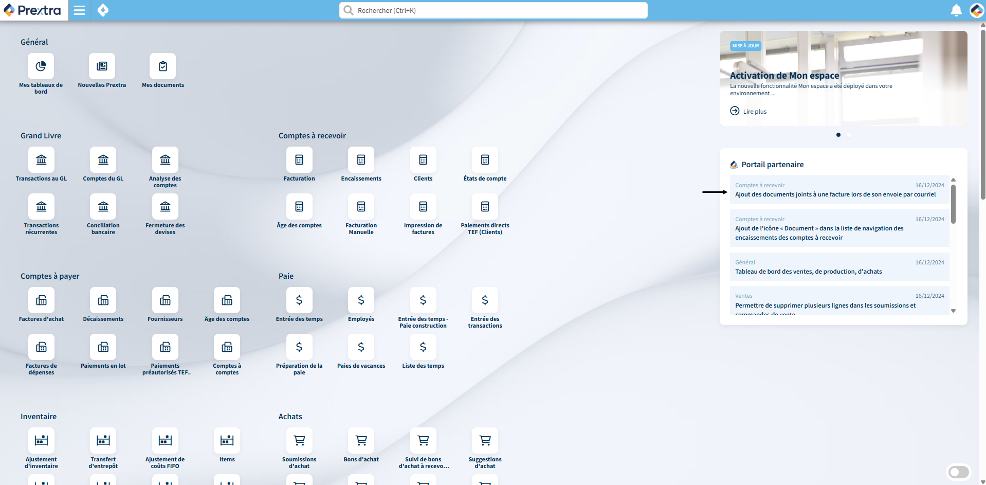 Portail partenaire - Prextra